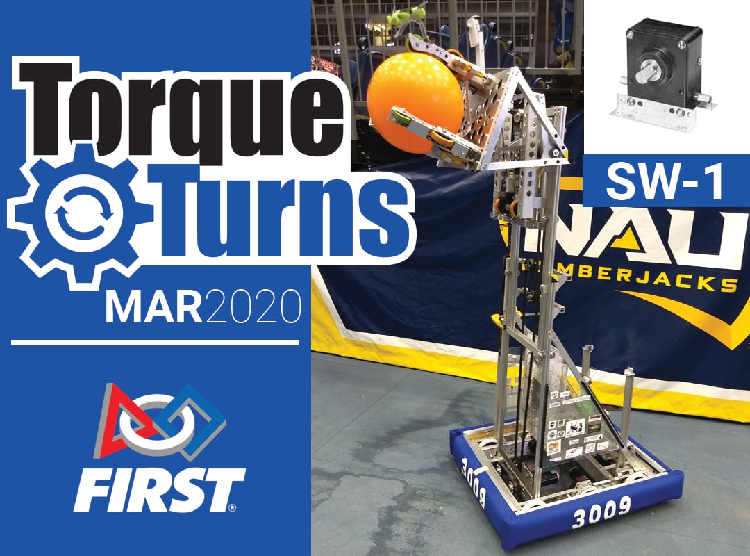 Nevada High School Robotics Team Utilizes Torque Transmission Gearboxes